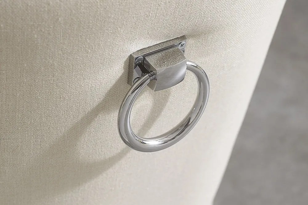 Designová židle Queen II len béžová