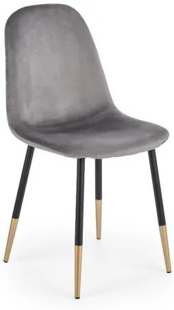 Halmar jídelní židle K379 barevné provedení šedá