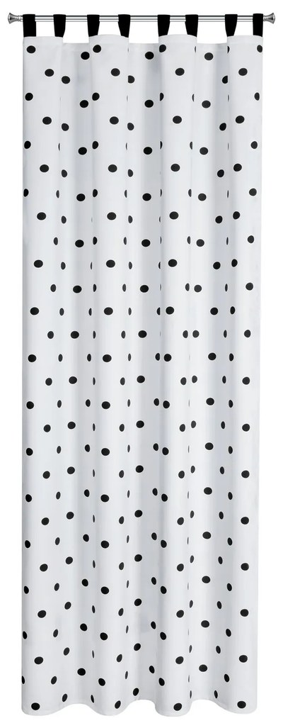 ZATEMŇOVACÍ ZÁVĚS NA POUTKÁCH 140X270 CM VZOROVANÁ