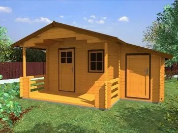 Zahradní domek Camping 490x300 Ekonomik