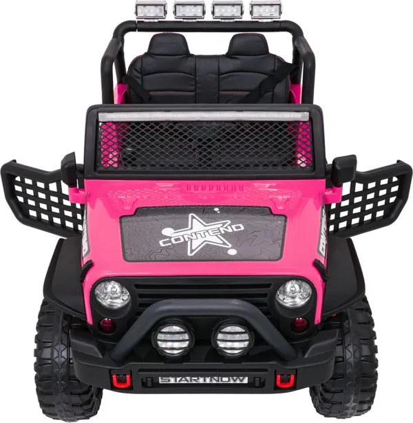 Elektrické autíčko Jeep BEAST 4x4 růžové