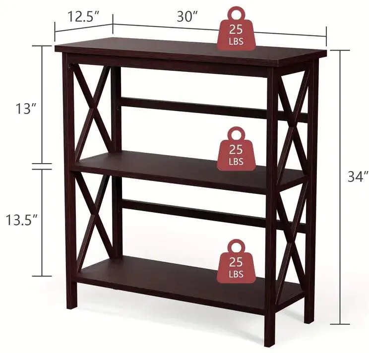 Konzolový stolek, dřevo, hnědá, NoBi DIANA