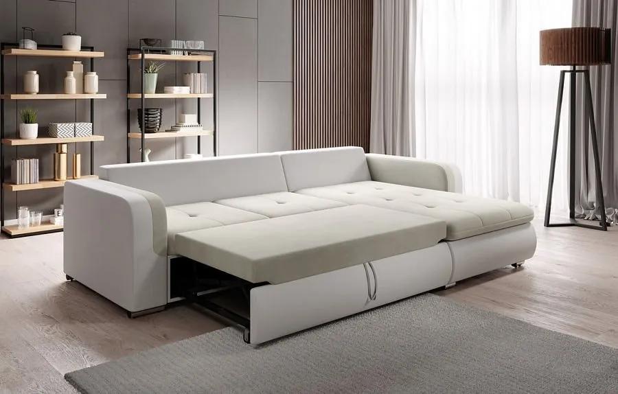 Casarredo - Komfort nábytek Rohová sedací souprava FELLITO M120/AM19/AM20 rozkládací, pravá