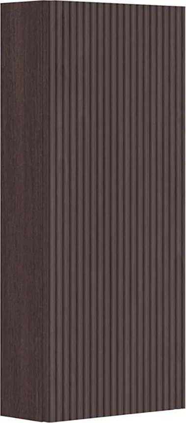 Jika Cubito Style - Skříňka 35x80x15 cm, 1 dvířka, L/P, tmavý ořech H43J4441303561