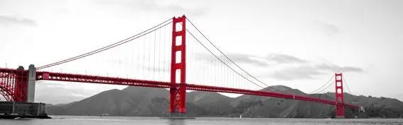 Obraz na skle - Golden Gate Bridge (2)
