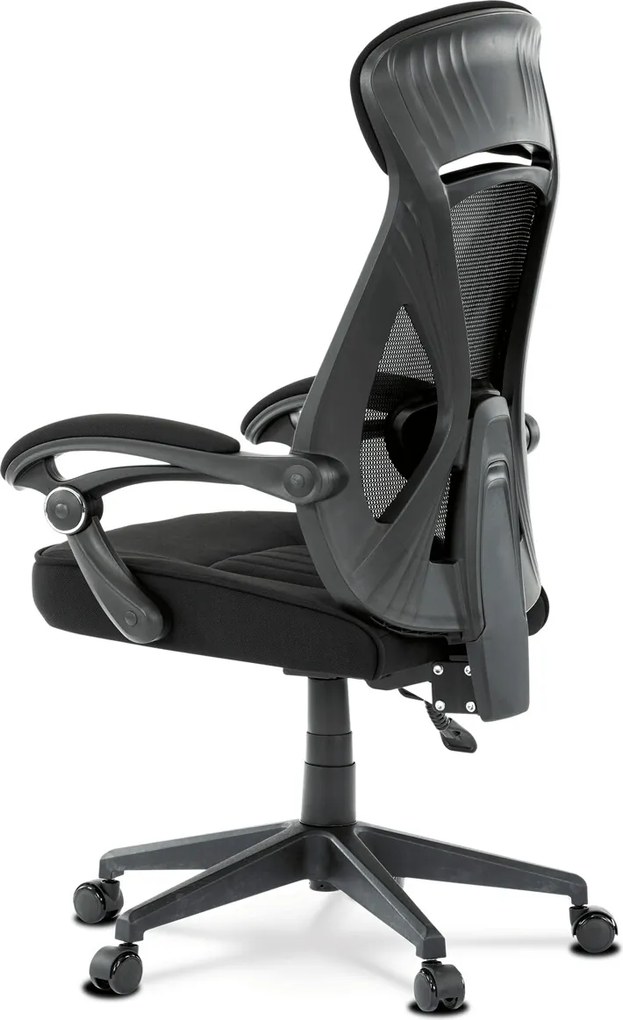 Ergonomická kancelářská židle VIGELTI - černá síťovina