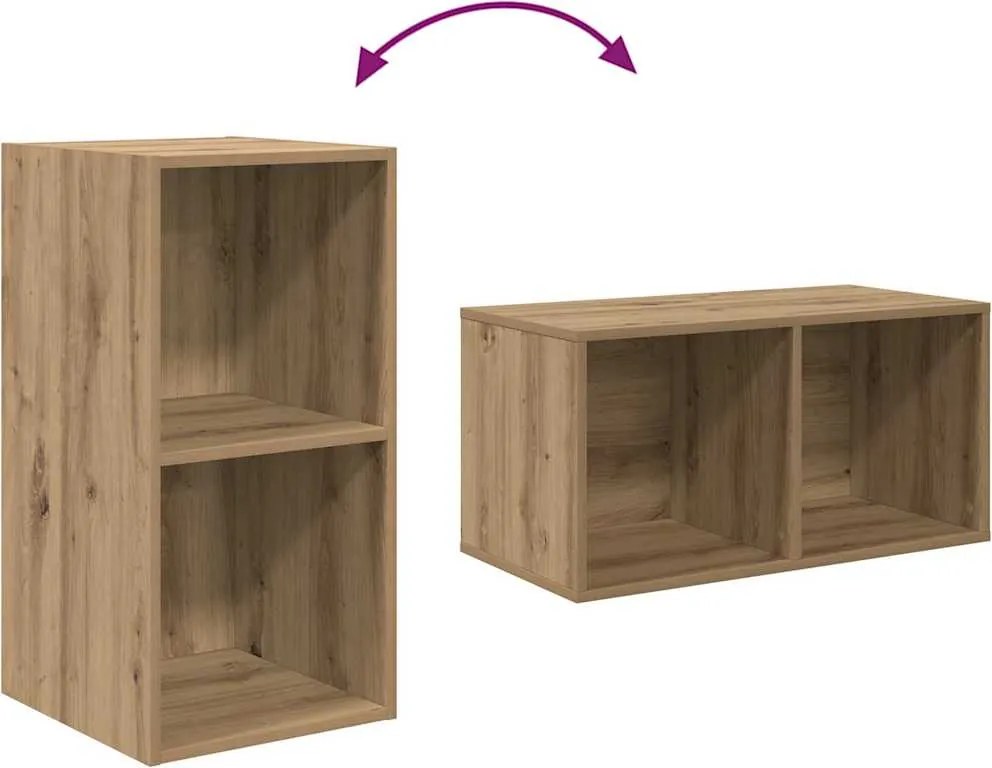 Sestava TV skříněk 3 ks Artisanový dub Kompozitní dřevo 3393380