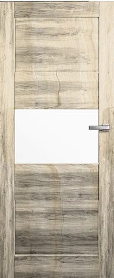 Interiérové dveře vasco doors TEO model 3 Průchozí rozměr: 70 x 197 cm, Orientace dveří: Levé dveře, Dekor: Ořech columbia