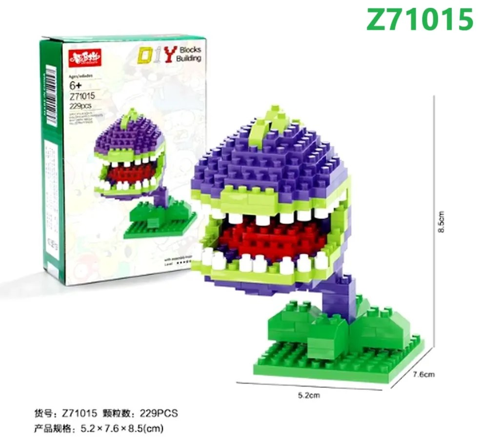 Stavebnice - postavičky Plants vs. Zombies Varianta: Z71015