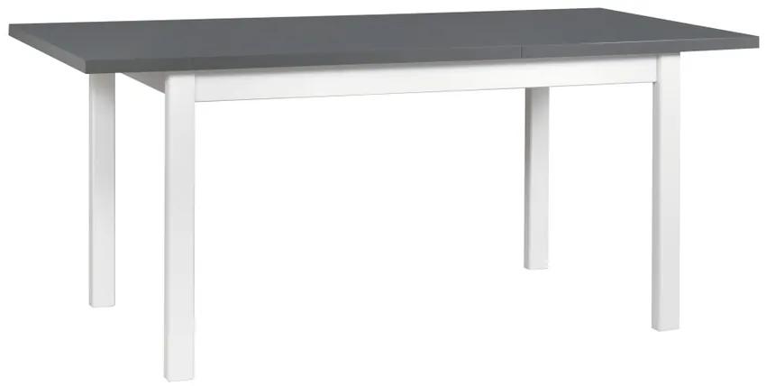 Drewmix Jídelní stůl ALBA 2 + doprava zdarma deska stolu artisan, nohy stolu grafit