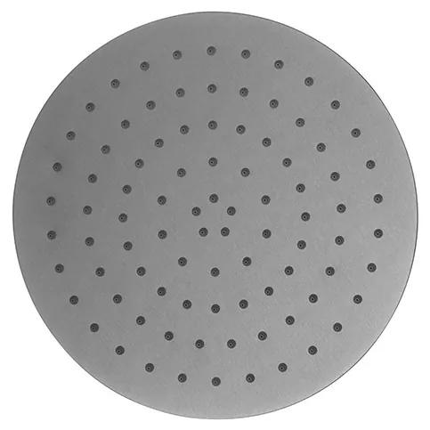 Besco Sprchová hlavice - kruh Uni R GR Grafit (ø 30 cm)