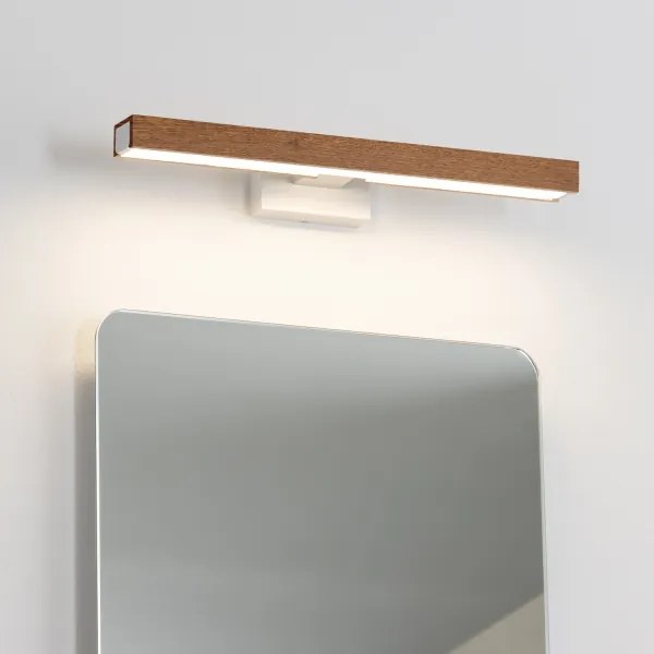 Brilagi- LED Koupelnové osvětlení zrcadla WOODY MIRROR LED/8W/230V IP44 dub/bílá