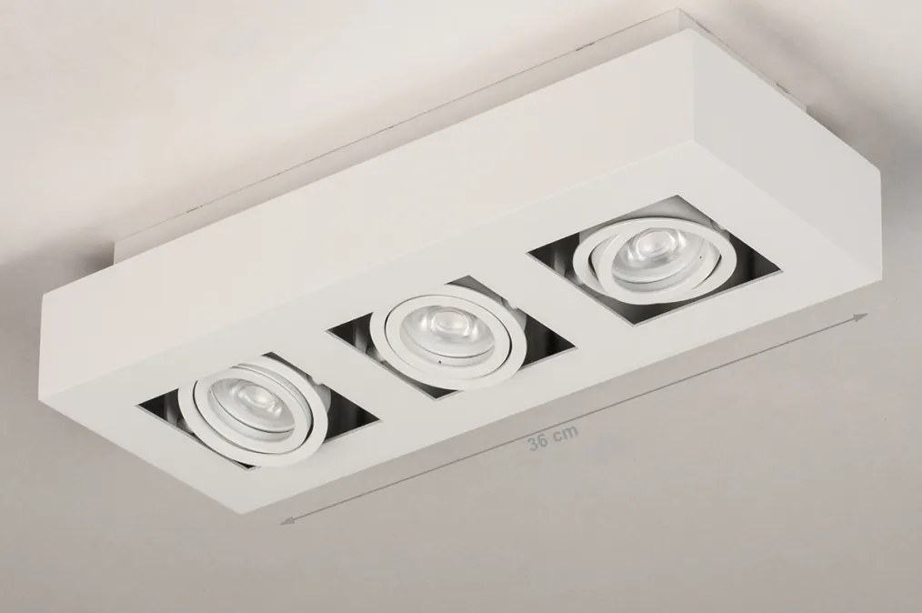Stropní LED svítidlo Rivolli White 3