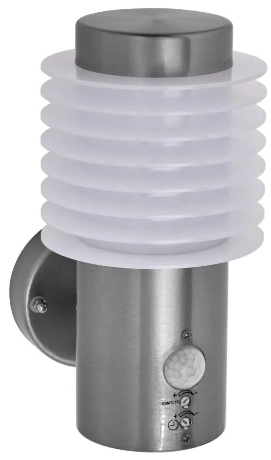 Ledvance - LED Venkovní nástěnné svítidlo se senzorem RONDO LED/9,5W/230V IP44