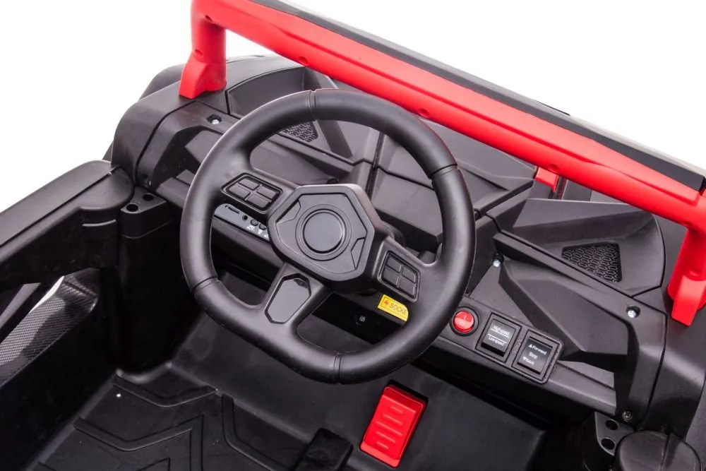 LEAN CARS Elektrické auto na baterie YSA036 červené 4x4