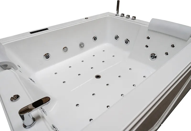 BPS-koupelny Hydromasážní vana DIABLO 666 II 180x150 s ohřevem vody
