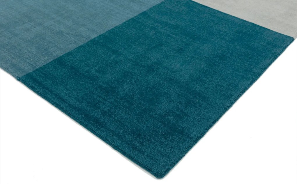 Modrý  koberec Ebony Teal Rozměry: 200x300 cm
