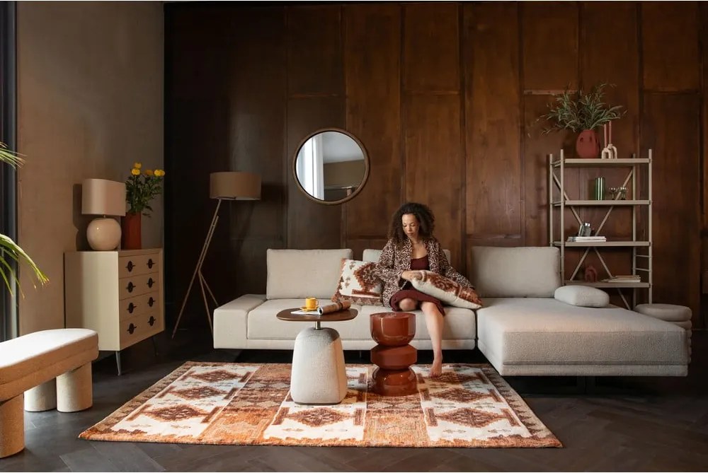Koberec v terakotové barvě 160x230 cm Maron – Dutchbone