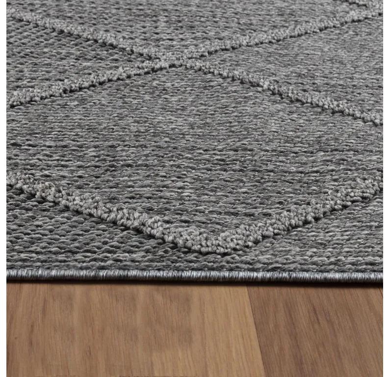 Ayyildiz Kusový koberec PATARA 4955, Šedá Rozměr koberce: 120 x 170 cm