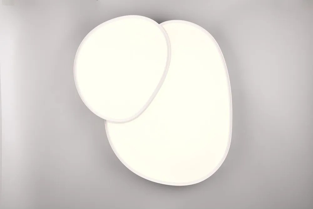 Bílé LED stropní svítidlo 63.5x77 cm Rise – Trio