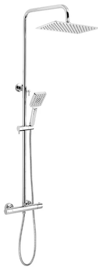 Novaservis - Sprchová sada s termostatickou baterií METALIA ECO lesklý chrom SET034/TER,0