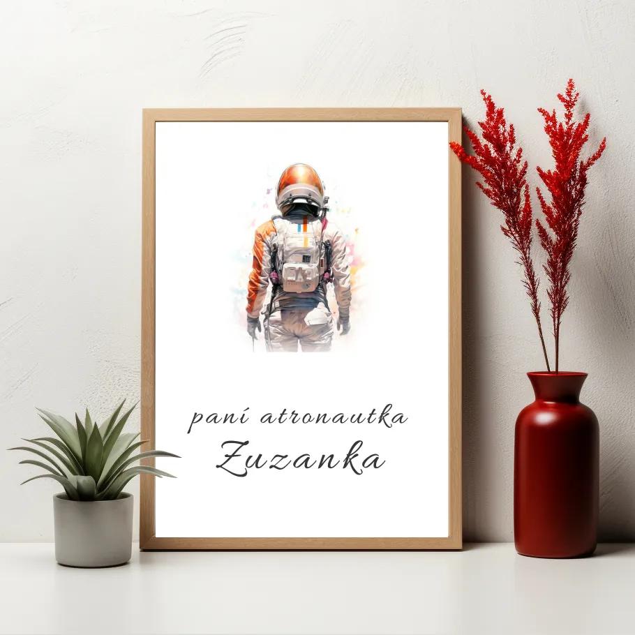 Plakát - Astronautka