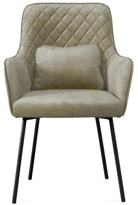 DOLMAR SEDAČKY Jídelní židle - KR-7, různé tkaniny a barvy na výběr Čalounění: šedá (Uttario Velvet 2971)