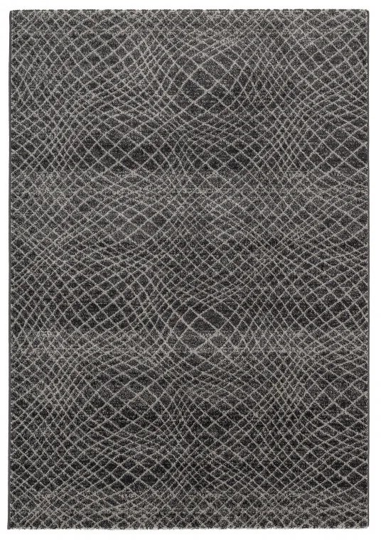 Moderní Kusový koberec Carpi 151041 Pruh Antracit Typ: 60x110 cm