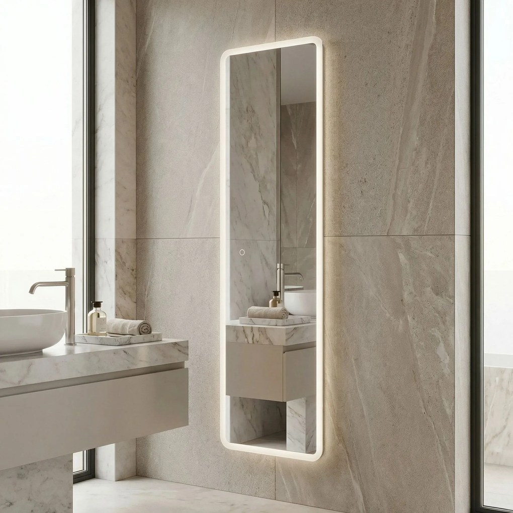 Rea Rea, Zrcadlo LED 150x50cm MOL-SQ, HOM-01527