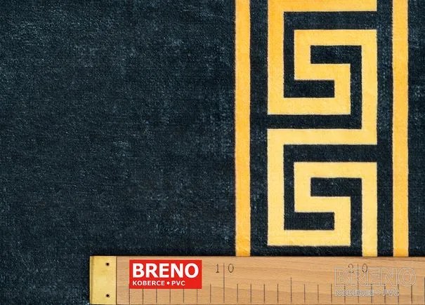 Breno Kusový koberec FIESTA 4305 Black, 120x170 cm, Vícebarevné