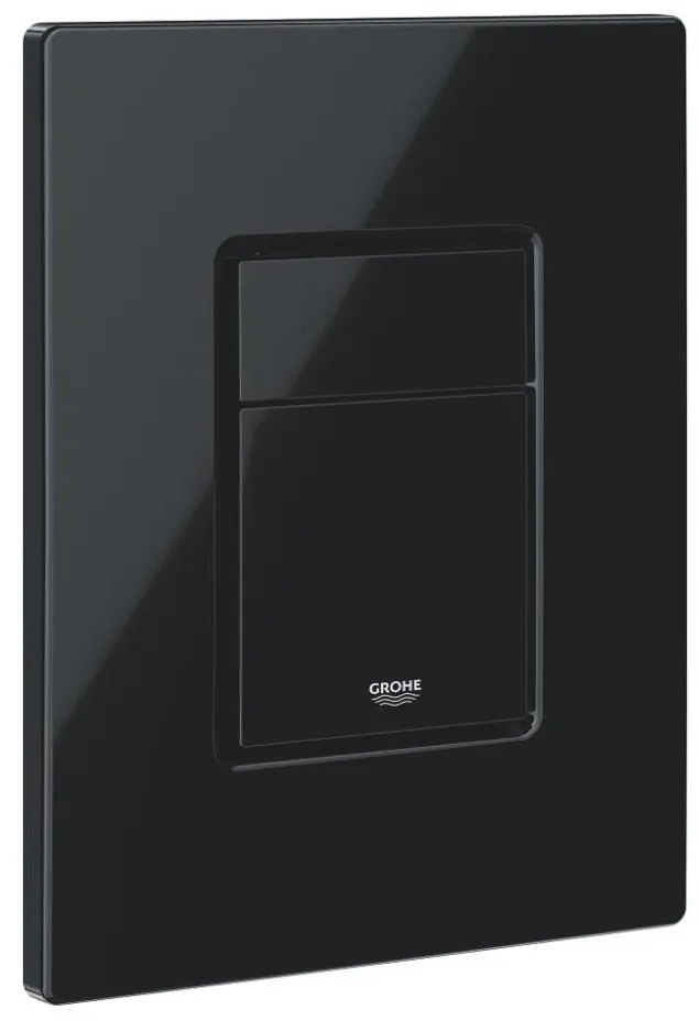 GROHE 38966KV0 - Splachovací tlačítko EVEN 156 × 197 mm černá 38966KV0