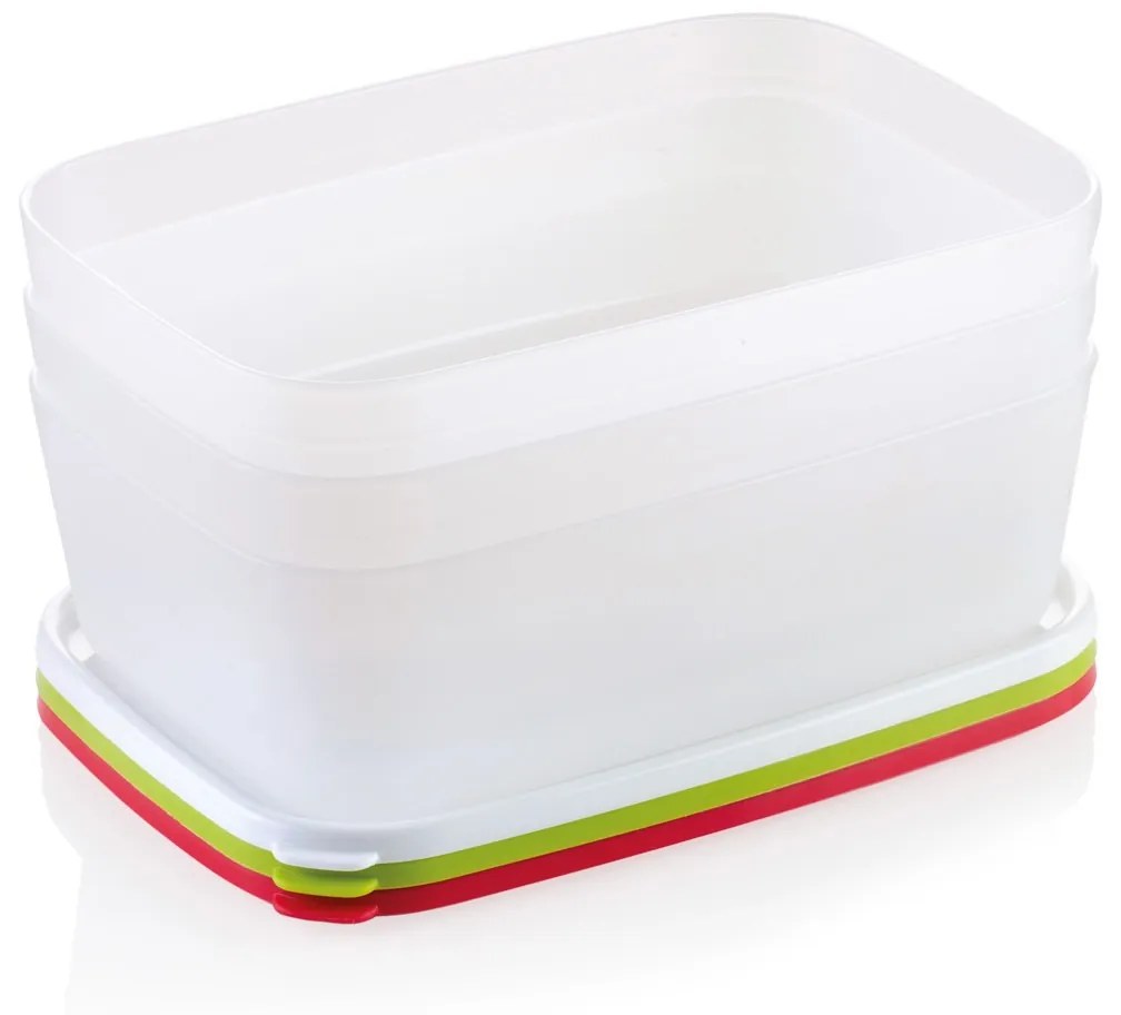 TESCOMA Zdravé dózy do mrazničky PURITY 1,5 l, 3 ks