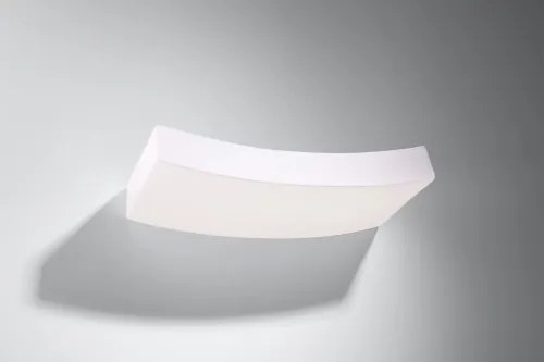 Nástěnné keramické svítidlo SOLLUX Hattor G9 2x40W bez zdroje SL.0837