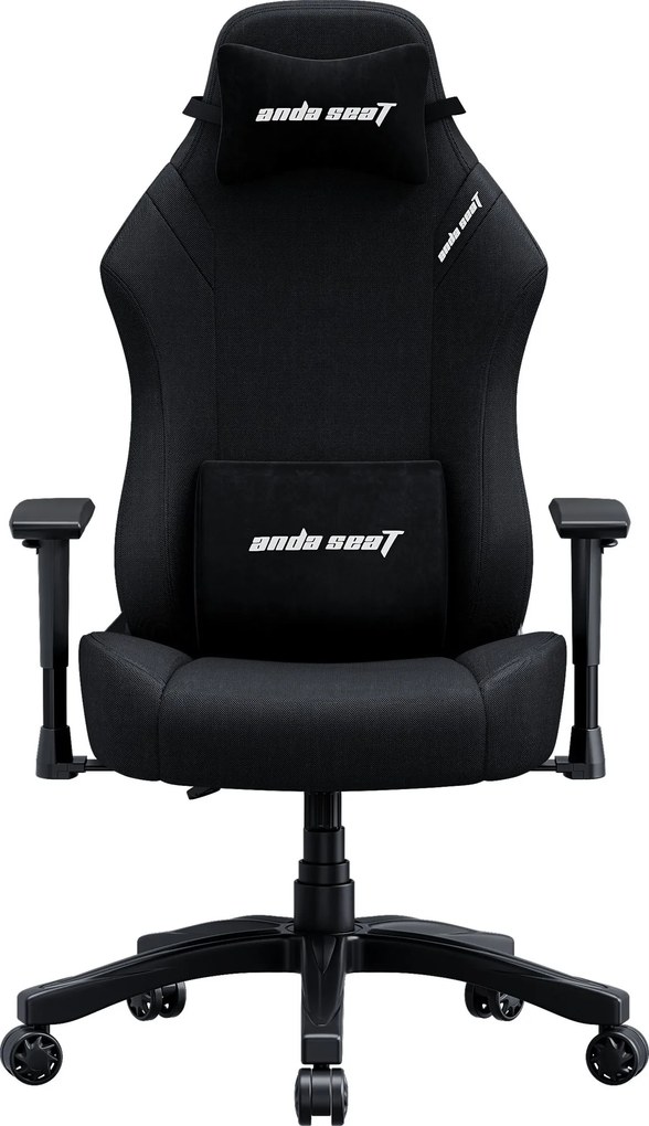 Herní židle anda seat luna premium gaming chair - l size black fabric