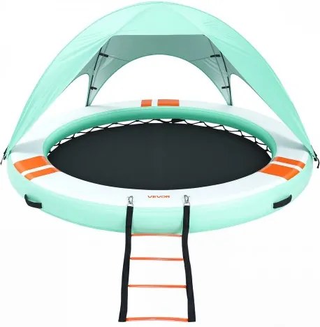 Nafukovací plovoucí dok VEVOR, 3,05 × 3,05 × 0,15 m