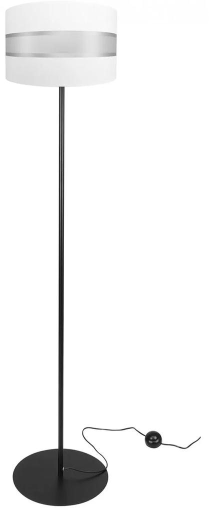 Light for home - Stylová Stojací lampa v moderním stylu LH021 "WASTI", 1x60W, E27, Černá