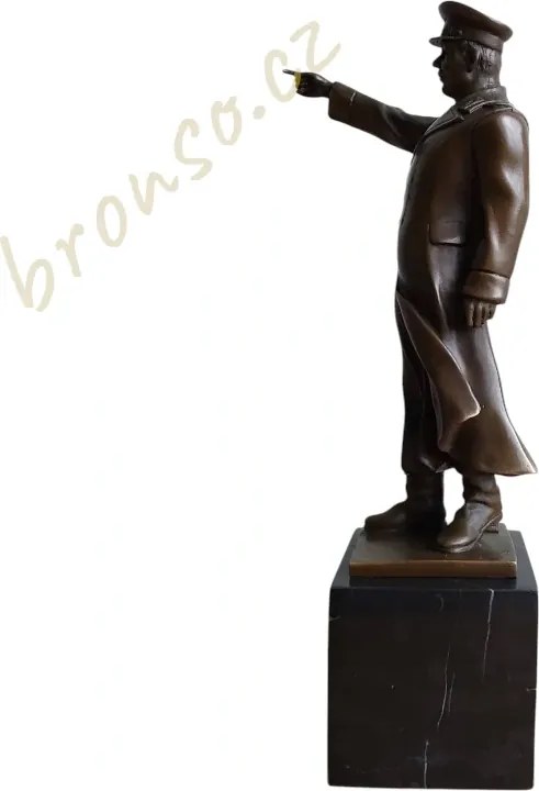 Stalin - bronzová socha