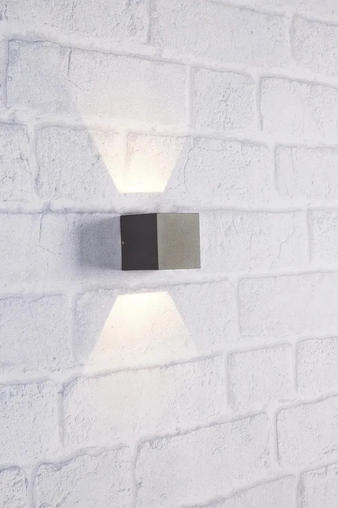LED nástěnné venkovní svítidlo (výška 9 cm) Argos – Markslöjd