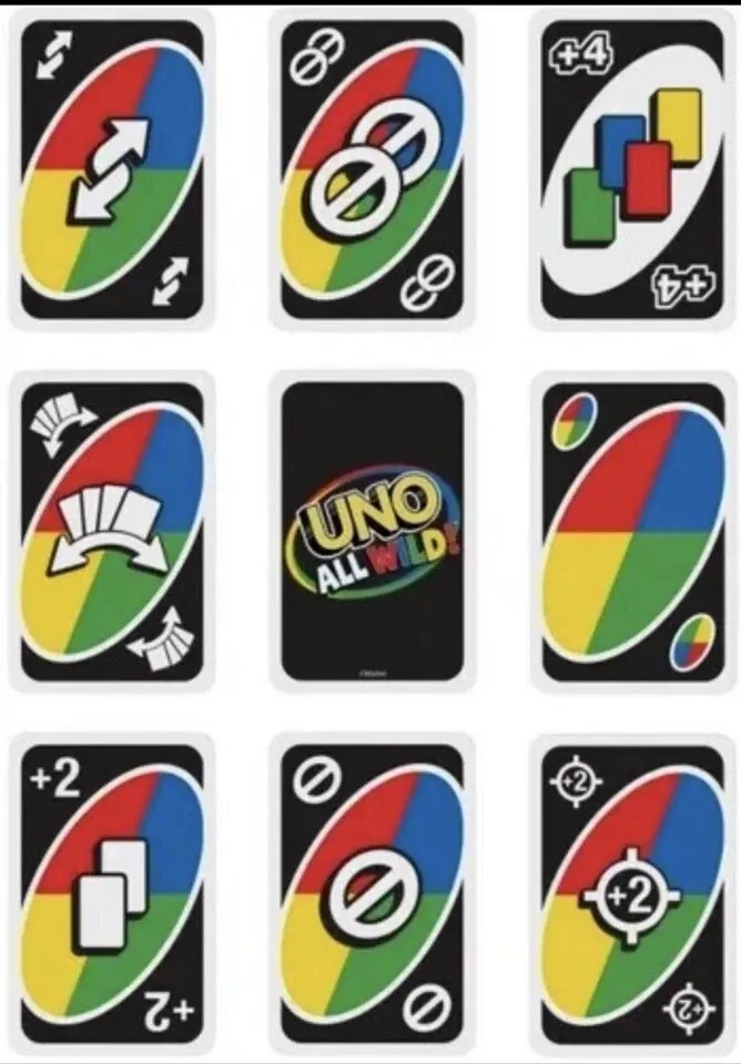 Mattel UNO Divoké karty