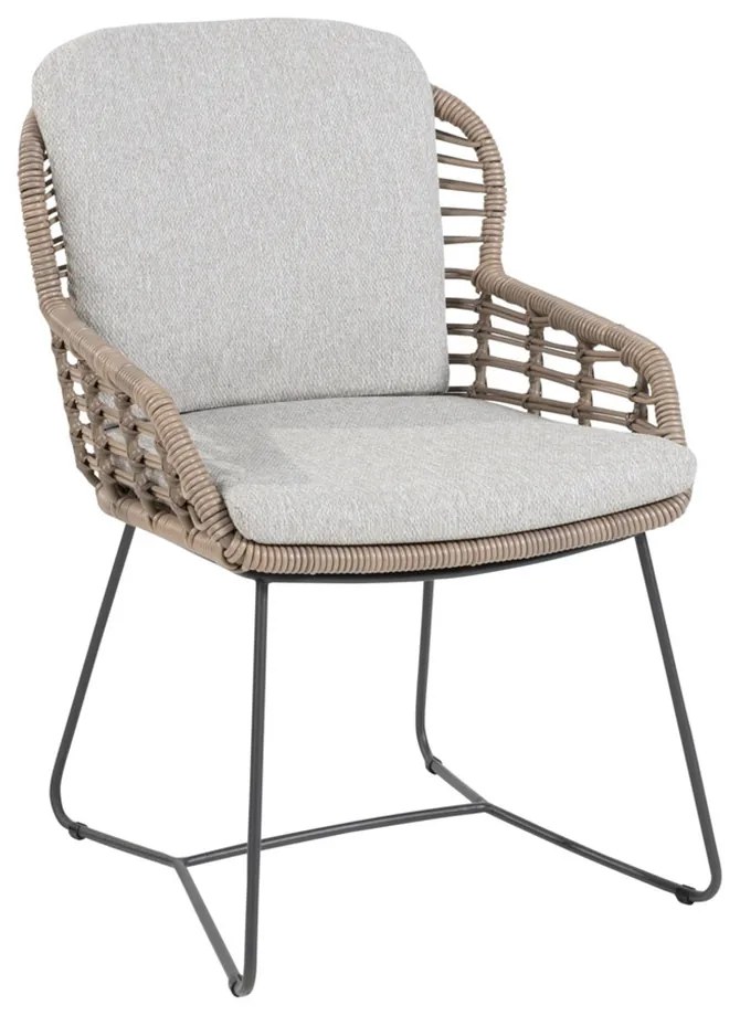 4Seasons Outdoor designová zahradní křesla Lugano Armchair Steel