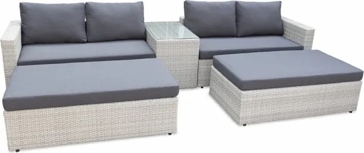 Luxusní zahradní sedací souprava Drammen XL sofa set