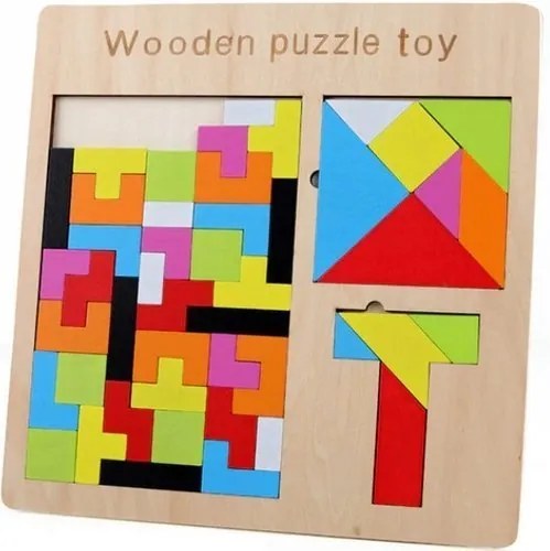ISO Dřevěná skládačka puzzle 11226