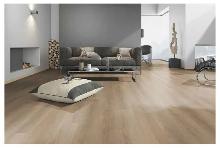 Vinyl Eco 30 075 Sawcut oak dark