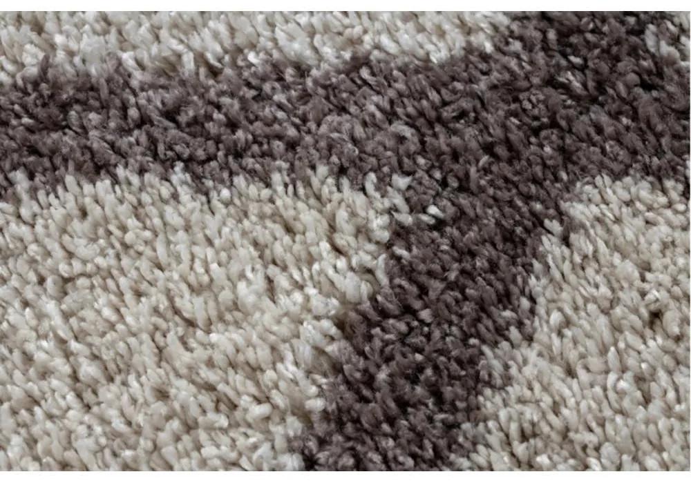 Kusový koberec Shaggy Ariso krémový 80x150cm