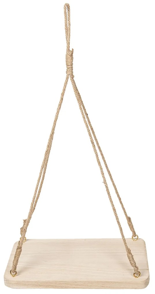Závěsná dřevěná polička - 40*25*5 cm