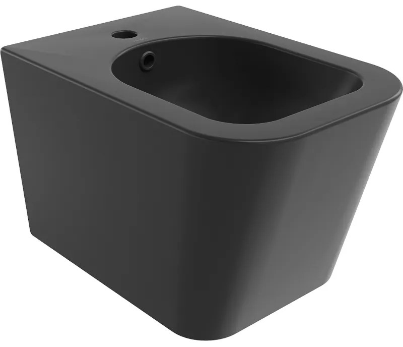 Mexen TEO, závěsný bidet, 51 x 35 cm, černá matná, 35855185