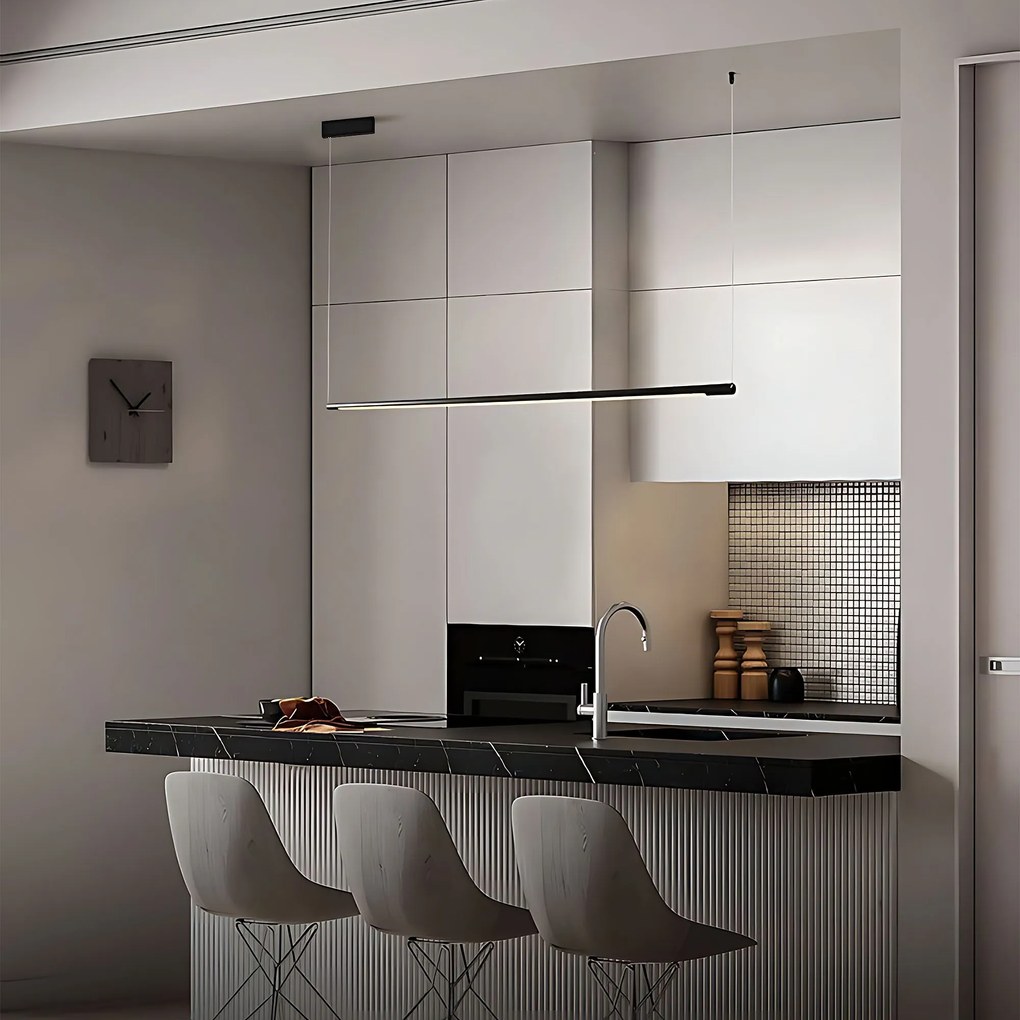 Toolight Toolight, LED závěsné osvětlení 150cm, 18W, 3000K, LHJ032-CP, černá matná, OSW-50015