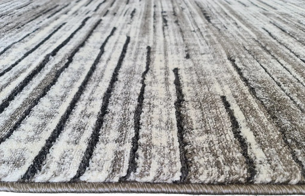 BE Koberec Miami 132 GREY - šedý obdélníkový Rozměr: 40x60 cm