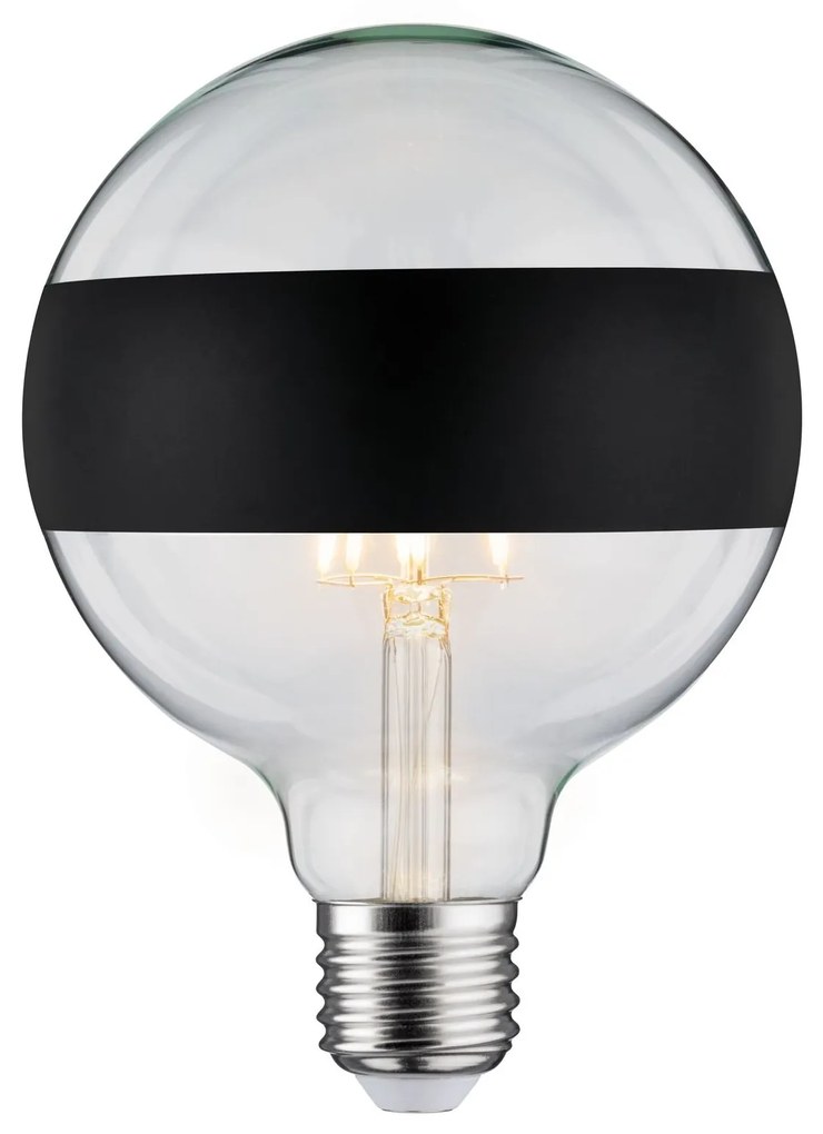 P 28682 LED Globe 6,5 W E27 dekorativní černá mat teplá bílá stmívatelné - PAULMANN