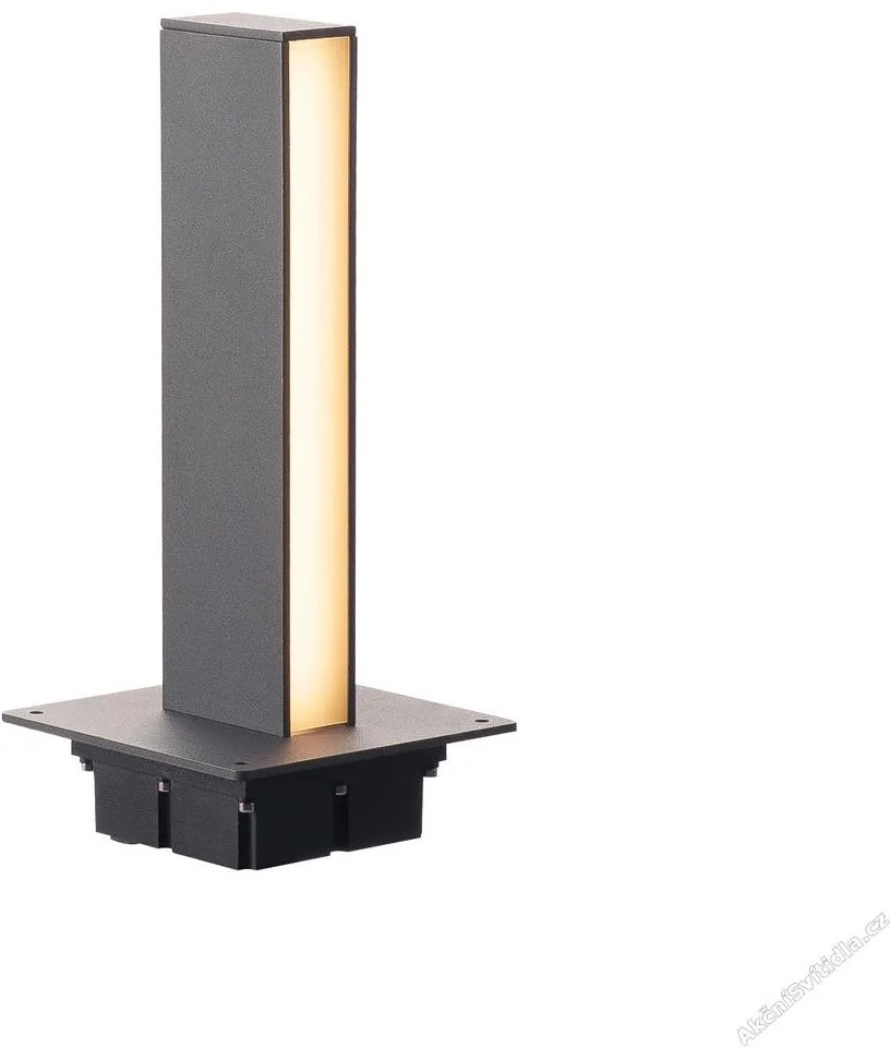 LA 232155 H-POL svítidlo venkovní 8W LED 3000K antracit 30cm - BIG WHITE